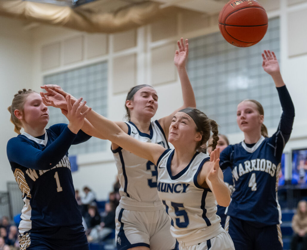 Muncy girls start strong and romp to district playoff win against ...